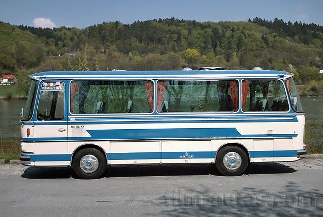 Oldtimer Kässbohrer Setra S80 von 1973 mieten - 3588 | film-autos.com