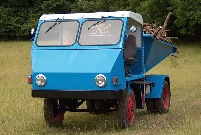 Oldtimer Dumper Picco max 4 von 1968 mieten - 4506 | film-autos.com