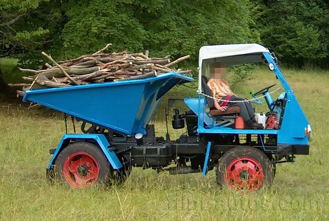 Oldtimer Dumper Picco max 4 von 1968 mieten - 4506 | film-autos.com