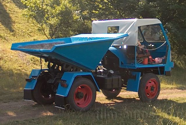 Oldtimer Dumper Picco max 4 von 1968 mieten - 4506 | film-autos.com