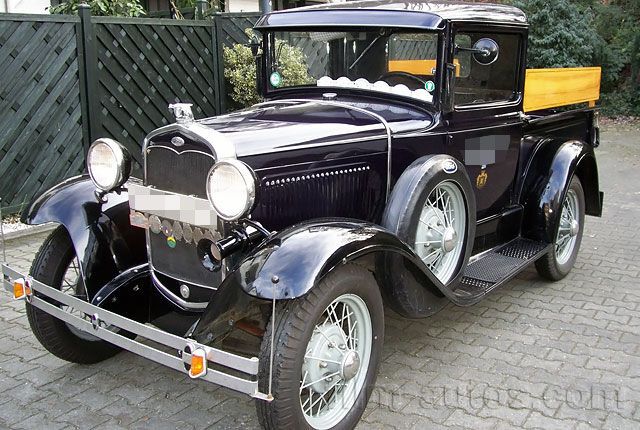 Oldtimer Ford Model A Pickup von 1931 mieten - 2370 | film-autos.com